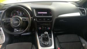 White Audi Q5 2013 in Kaunas, with an engine capacity of 2.00 L and mileage of 215 thousand km for 11000 €, photo 17 on AUTOMOTO.COM.LV