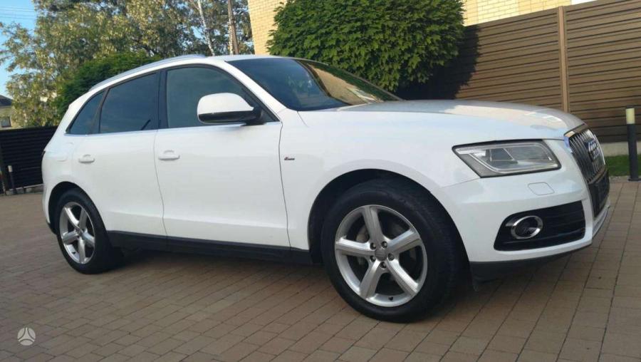 White Audi Q5 2013 in Kaunas, with an engine capacity of 2.00 L and mileage of 215 thousand km for 11000 €, photo 22 on AUTOMOTO.COM.LV