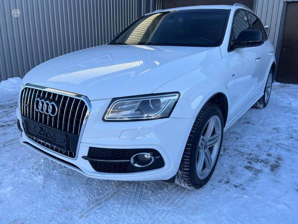 Balts Audi Q5 2015 Telšiai, ar dzinēja tilpumu 2.00 L un nobraukumu 23 tūkst. km par 12999 €, foto 1 vietnē AUTOMOTO.COM.LV