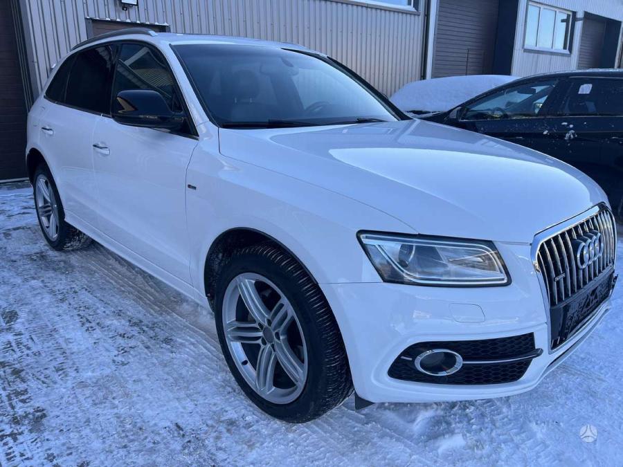Balts Audi Q5 2015 Telšiai, ar dzinēja tilpumu 2.00 L un nobraukumu 23 tūkst. km par 12999 €, foto 2 vietnē AUTOMOTO.COM.LV