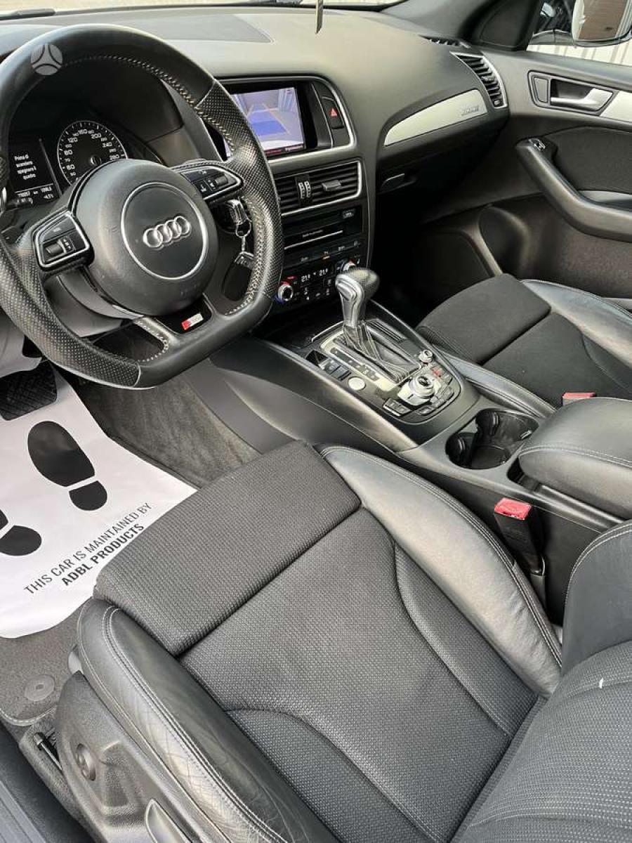 Balts Audi Q5 2015 Telšiai, ar dzinēja tilpumu 2.00 L un nobraukumu 23 tūkst. km par 12999 €, foto 27 vietnē AUTOMOTO.COM.LV
