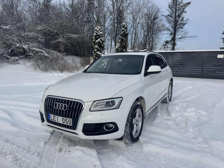 Balts Audi Q5 2015 Kauņa, ar dzinēja tilpumu 2.00 L un nobraukumu 201 tūkst. km par 12500 €, foto 1 vietnē AUTOMOTO.COM.LV
