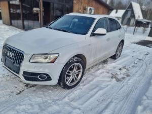 White Audi Q5 2016 in Kaunas, with an engine capacity of 3.00 L and mileage of 298 thousand km for 12999 €, photo  on AUTOMOTO.COM.LV