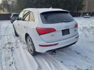 White Audi Q5 2016 in Kaunas, with an engine capacity of 3.00 L and mileage of 298 thousand km for 12999 €, photo 4 on AUTOMOTO.COM.LV