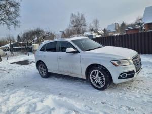White Audi Q5 2016 in Kaunas, with an engine capacity of 3.00 L and mileage of 298 thousand km for 12999 €, photo 6 on AUTOMOTO.COM.LV