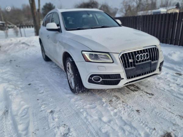 White Audi Q5 2016 in Kaunas, with an engine capacity of 3.00 L and mileage of 298 thousand km for 12999 €, photo 7 on AUTOMOTO.COM.LV
