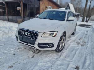 White Audi Q5 2016 in Kaunas, with an engine capacity of 3.00 L and mileage of 298 thousand km for 12999 €, photo 8 on AUTOMOTO.COM.LV