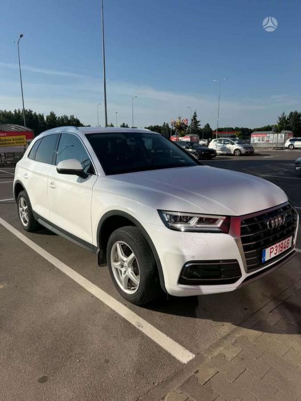 Balts Audi Q5 2018 Kauņa, ar dzinēja tilpumu 2.00 L un nobraukumu 252 tūkst. km par 18500 €, foto 2 vietnē AUTOMOTO.COM.LV