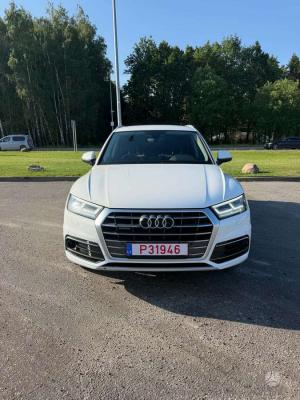 White Audi Q5 2018 in Kaunas, with an engine capacity of 2.00 L and mileage of 252 thousand km for 18500 €, photo 4 on AUTOMOTO.COM.LV
