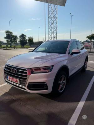 White Audi Q5 2018 in Kaunas, with an engine capacity of 2.00 L and mileage of 252 thousand km for 18500 €, photo 5 on AUTOMOTO.COM.LV