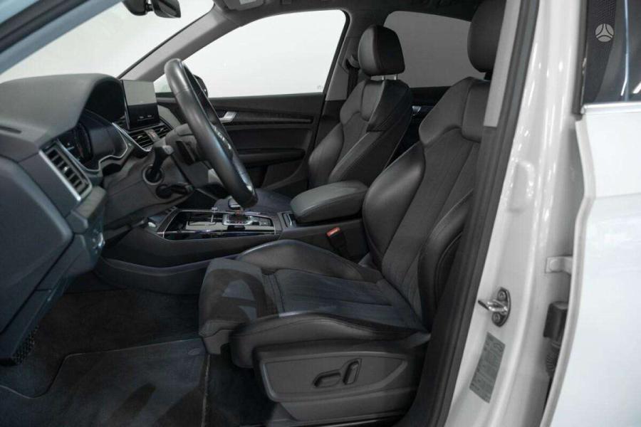 Balts Audi Q5 2022 Viļņa, ar dzinēja tilpumu 2.00 L un nobraukumu 64 tūkst. km par 36900 €, foto 8 vietnē AUTOMOTO.COM.LV