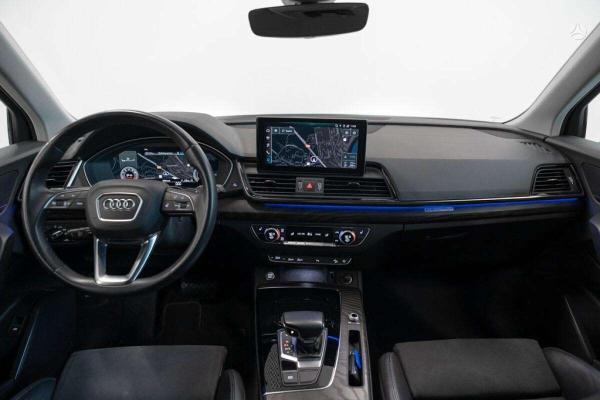 Balts Audi Q5 2022 Viļņa, ar dzinēja tilpumu 2.00 L un nobraukumu 64 tūkst. km par 36900 €, foto 8 vietnē AUTOMOTO.COM.LV