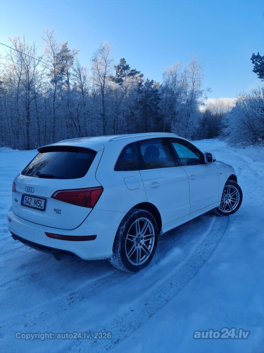 White Audi Q5 2009 in Tallinn, with an engine capacity of 2.00 L and mileage of 161 thousand km for 8900 €, photo 3 on AUTOMOTO.COM.LV