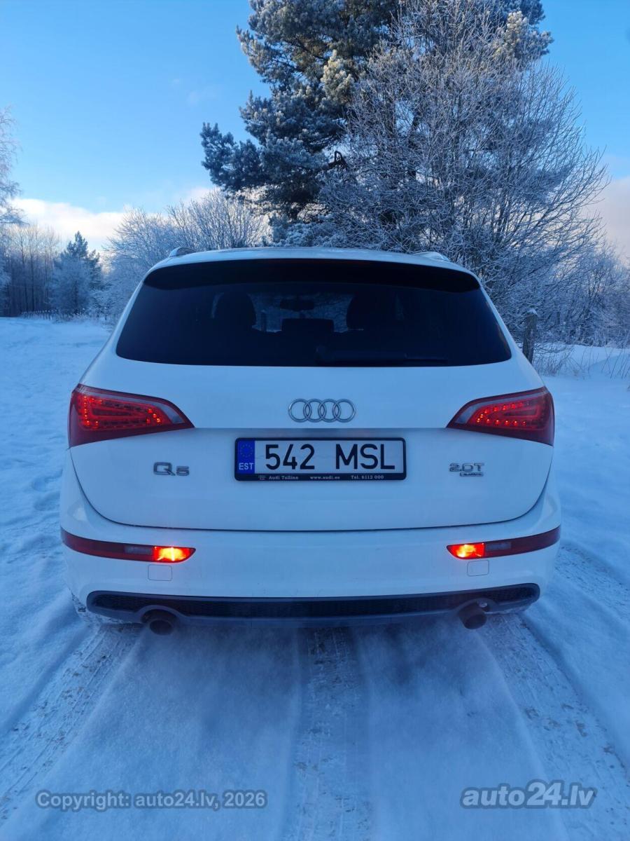 White Audi Q5 2009 in Tallinn, with an engine capacity of 2.00 L and mileage of 161 thousand km for 8900 €, photo 7 on AUTOMOTO.COM.LV