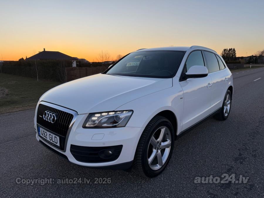 White Audi Q5 2009 in Tallinn, with an engine capacity of 3.00 L and mileage of 262 thousand km for 10490 €, photo 4 on AUTOMOTO.COM.LV