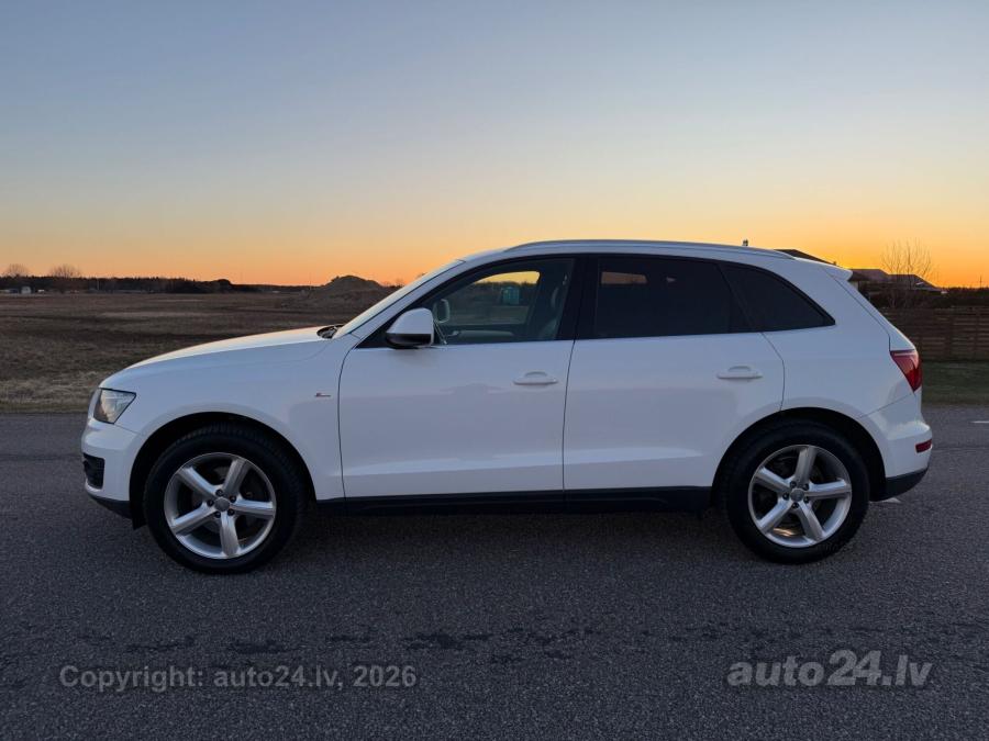 White Audi Q5 2009 in Tallinn, with an engine capacity of 3.00 L and mileage of 262 thousand km for 10490 €, photo 12 on AUTOMOTO.COM.LV