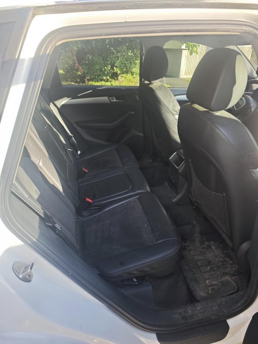White Audi Q5 2009 in Tallinn, with an engine capacity of 2.00 L and mileage of 275 thousand km for 5500 €, photo 13 on AUTOMOTO.COM.LV