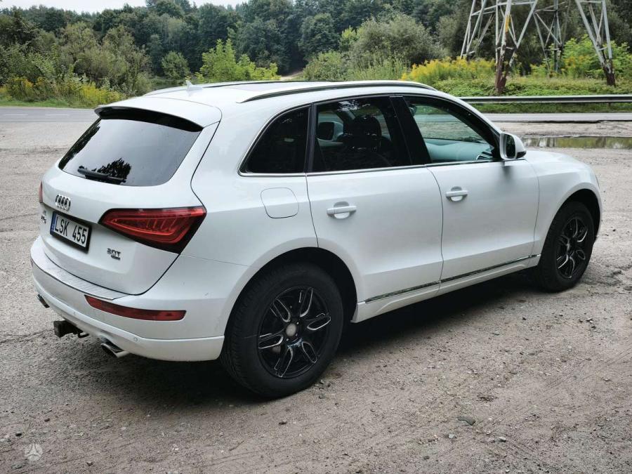 Balts Audi Q5 2013 Viļņa, ar dzinēja tilpumu 1.98 L un nobraukumu 218 tūkst. km par 7300 €, foto 5 vietnē AUTOMOTO.COM.LV