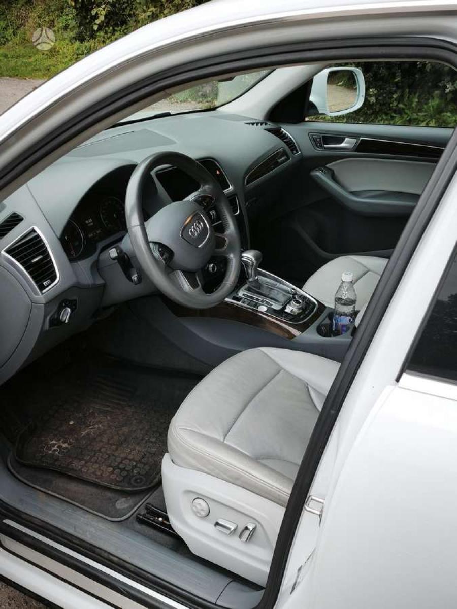 Balts Audi Q5 2013 Viļņa, ar dzinēja tilpumu 1.98 L un nobraukumu 218 tūkst. km par 7300 €, foto 6 vietnē AUTOMOTO.COM.LV
