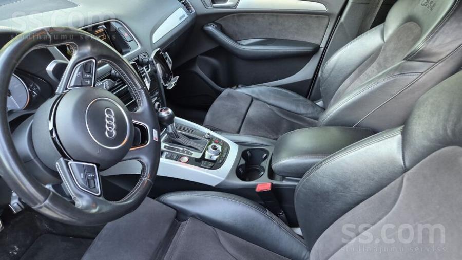 Balts Audi Q5 2014 Jelgava, ar dzinēja tilpumu 3.00 L un nobraukumu 300 tūkst. km par 10500 €, foto 5 vietnē AUTOMOTO.COM.LV