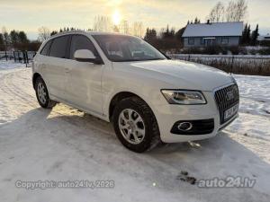 White Audi Q5 2016 in Tartu, with an engine capacity of 2.00 L and mileage of 153 thousand km for 15900 €, photo  on AUTOMOTO.COM.LV