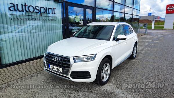 White Audi Q5 2019 in Tartu, with an engine capacity of 2.00 L and mileage of 245 thousand km for 19990 €, photo 1 on AUTOMOTO.COM.LV