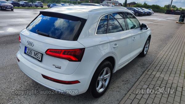 White Audi Q5 2019 in Tartu, with an engine capacity of 2.00 L and mileage of 245 thousand km for 19990 €, photo 4 on AUTOMOTO.COM.LV