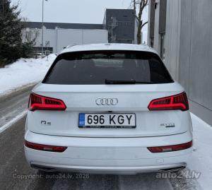 White Audi Q5 2020 in Tallinn, with an engine capacity of 2.00 L and mileage of 31 thousand km for 32990 €, photo 6 on AUTOMOTO.COM.LV