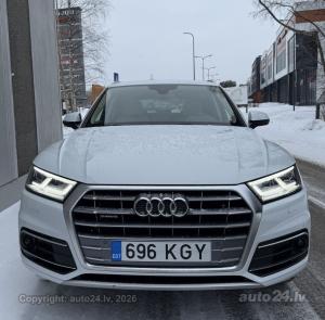 White Audi Q5 2020 in Tallinn, with an engine capacity of 2.00 L and mileage of 31 thousand km for 32990 €, photo 10 on AUTOMOTO.COM.LV