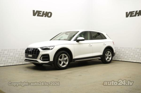 White Audi Q5 2024 in Tartu, with an engine capacity of 2.00 L and mileage of 20 thousand km for 38900 €, photo 1 on AUTOMOTO.COM.LV