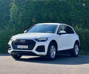 Balts Audi Q5 2025 Viļņa, ar dzinēja tilpumu 2.00 L un nobraukumu 23 tūkst. km par 34900 €, foto  vietnē AUTOMOTO.COM.LV
