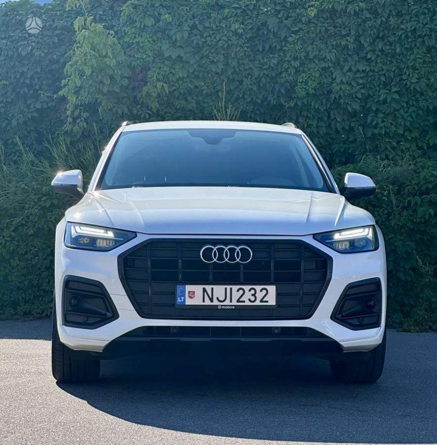 Balts Audi Q5 2025 Viļņa, ar dzinēja tilpumu 2.00 L un nobraukumu 23 tūkst. km par 34900 €, foto 3 vietnē AUTOMOTO.COM.LV
