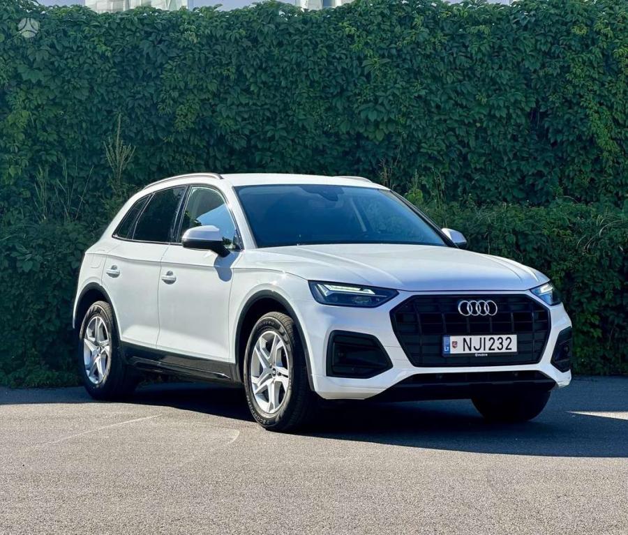 Balts Audi Q5 2025 Viļņa, ar dzinēja tilpumu 2.00 L un nobraukumu 23 tūkst. km par 34900 €, foto 5 vietnē AUTOMOTO.COM.LV