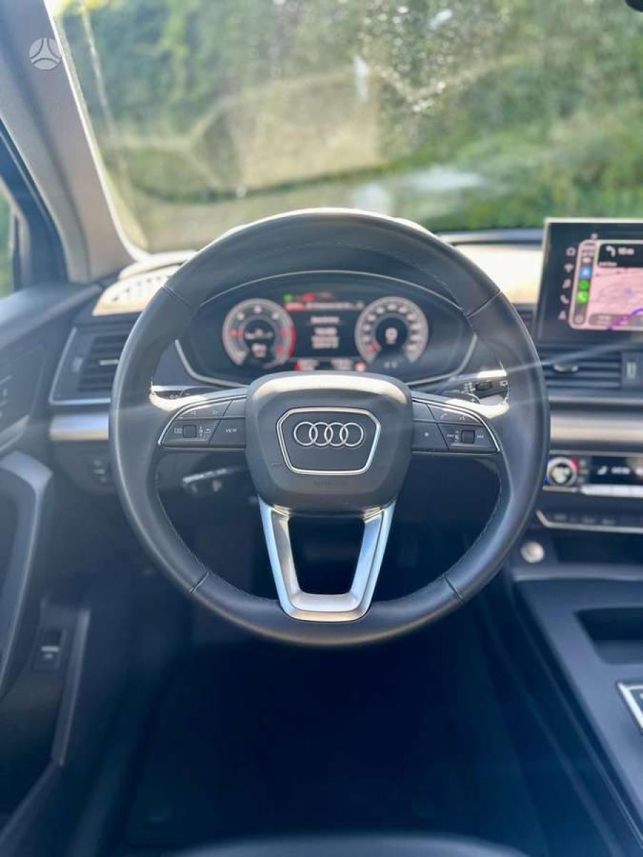 Balts Audi Q5 2025 Viļņa, ar dzinēja tilpumu 2.00 L un nobraukumu 23 tūkst. km par 34900 €, foto 7 vietnē AUTOMOTO.COM.LV