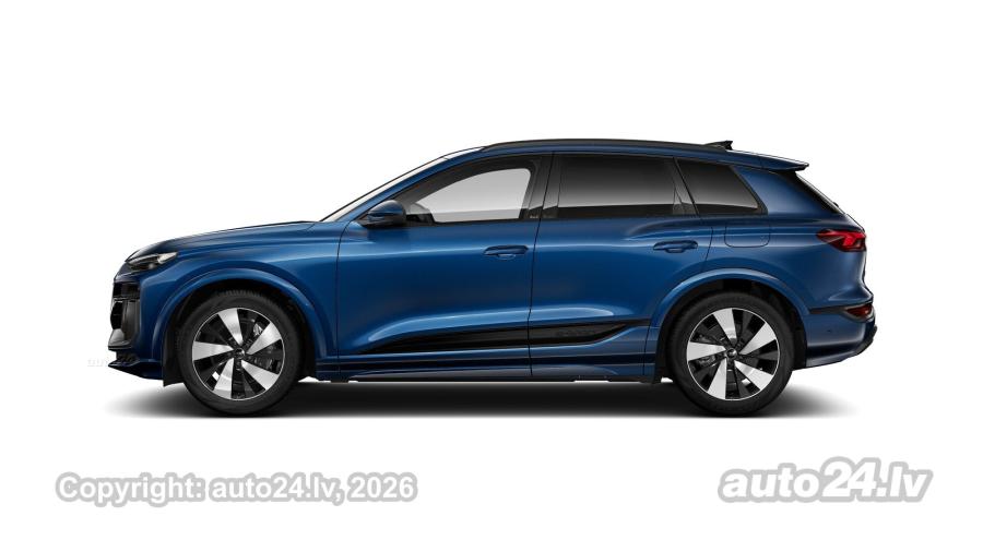 Blue Audi Q6 e-tron 2024 in Tallinn, with an engine capacity of 0.00 L and mileage of 5 thousand km for 64900 €, photo 6 on AUTOMOTO.COM.LV