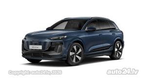 Blue Audi Q6 e-tron 2024 in Tallinn, with an engine capacity of 0.00 L and mileage of 10 thousand km for 64900 €, photo  on AUTOMOTO.COM.LV