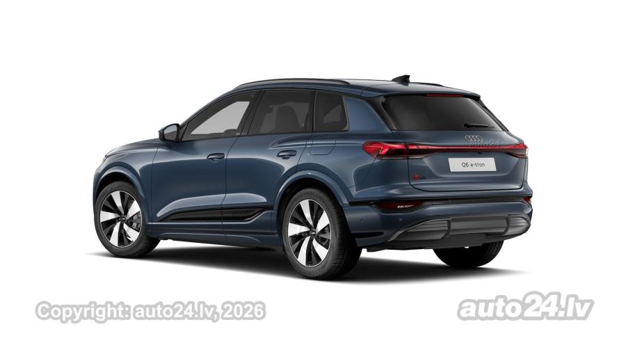 Blue Audi Q6 e-tron 2024 in Tallinn, with an engine capacity of 0.00 L and mileage of 10 thousand km for 64900 €, photo 3 on AUTOMOTO.COM.LV