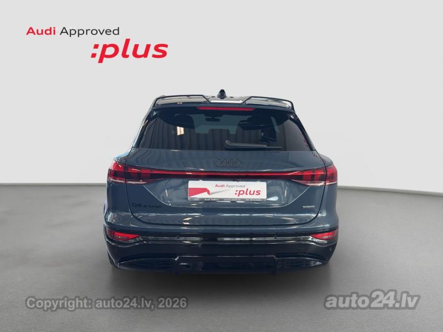 Zils Audi Q6 e-tron 2026 Tallina, ar dzinēja tilpumu 0.00 L un nobraukumu 5 tūkst. km par 89900 €, foto 6 vietnē AUTOMOTO.COM.LV