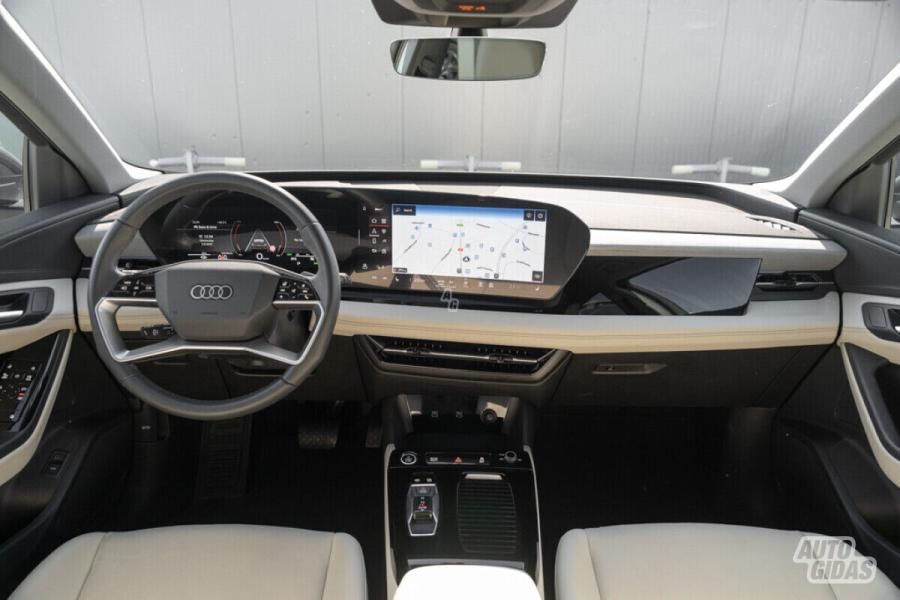 Grey Audi Q6 e-tron 2024 in Vilnius, with an engine capacity of 0.10 L and mileage of 20 thousand km for 54600 €, photo 13 on AUTOMOTO.COM.LV