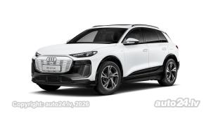 White Audi Q6 e-tron 2025 in Tallinn, with an engine capacity of 0.00 L and mileage of 11 thousand km for 65900 €, photo 1 on AUTOMOTO.COM.LV