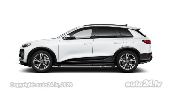 Balts Audi Q6 e-tron 2025 Tallina, ar dzinēja tilpumu 0.00 L un nobraukumu 11 tūkst. km par 65900 €, foto 4 vietnē AUTOMOTO.COM.LV