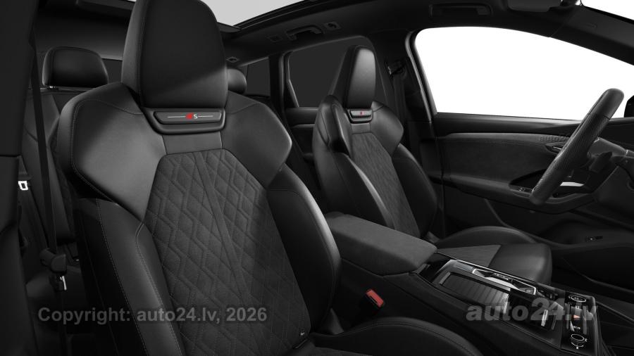 White Audi Q6 e-tron 2025 in Tallinn, with an engine capacity of 0.00 L and mileage of 11 thousand km for 65900 €, photo 7 on AUTOMOTO.COM.LV