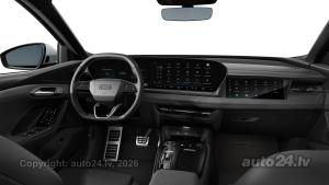 White Audi Q6 e-tron 2025 in Tallinn, with an engine capacity of 0.00 L and mileage of 11 thousand km for 65900 €, photo 8 on AUTOMOTO.COM.LV