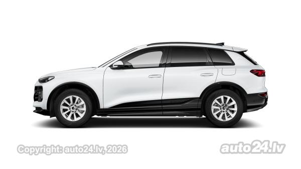 Balts Audi Q6 e-tron 2025 Tallina, ar dzinēja tilpumu 0.00 L un nobraukumu 25 tūkst. km par 63900 €, foto 4 vietnē AUTOMOTO.COM.LV