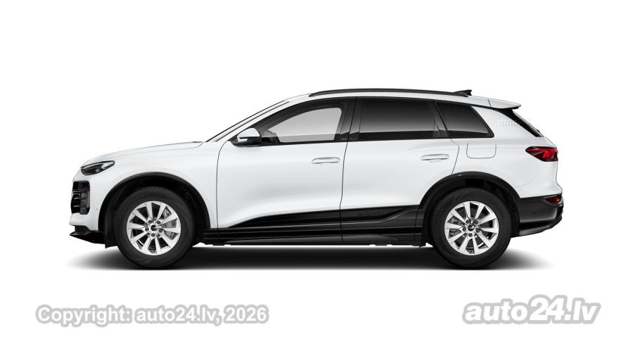 Balts Audi Q6 e-tron 2025 Tallina, ar dzinēja tilpumu 0.00 L un nobraukumu 25 tūkst. km par 63900 €, foto 4 vietnē AUTOMOTO.COM.LV