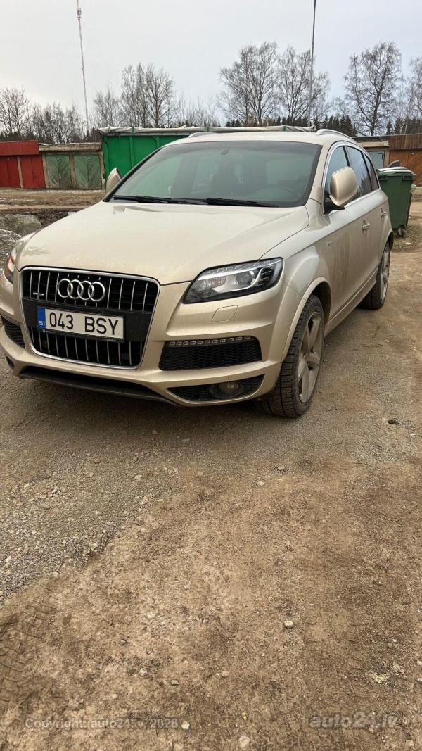 Beige Audi Q7 2007 in Rakvere, with an engine capacity of 3.60 L and mileage of 311 thousand km for 7300 €, photo 2 on AUTOMOTO.COM.LV