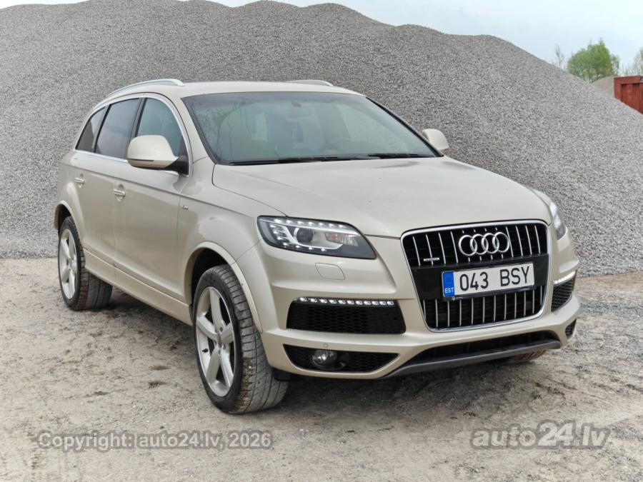 Beige Audi Q7 2007 in Parnu, with an engine capacity of 3.60 L and mileage of 317 thousand km for 3700 €, photo 3 on AUTOMOTO.COM.LV