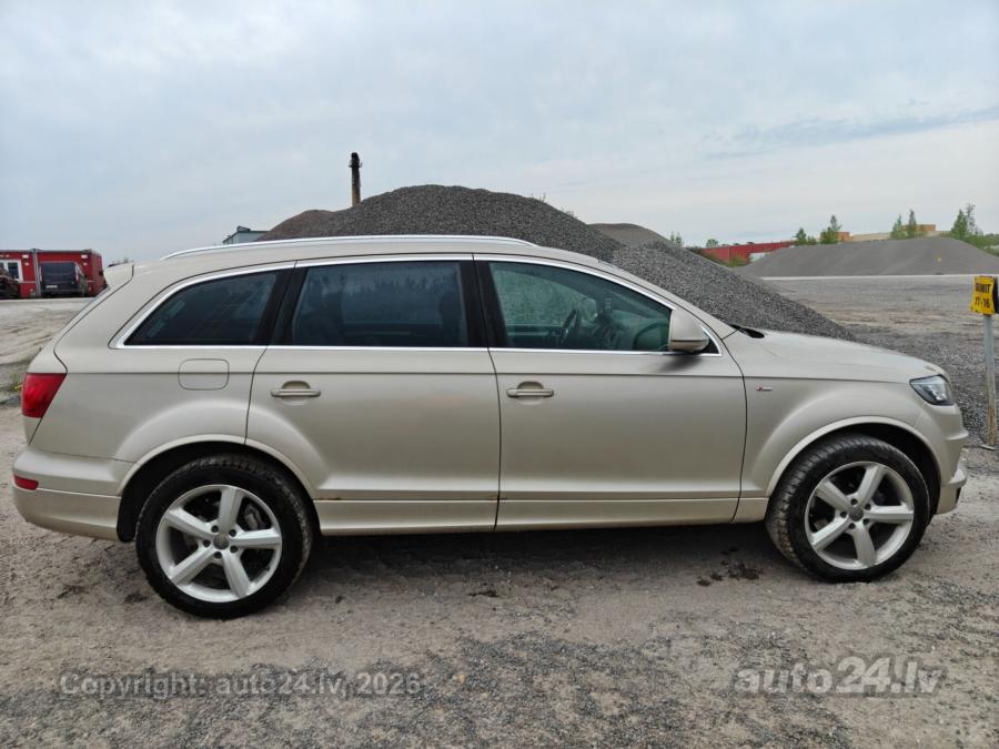 Beige Audi Q7 2007 in Parnu, with an engine capacity of 3.60 L and mileage of 317 thousand km for 3700 €, photo 5 on AUTOMOTO.COM.LV