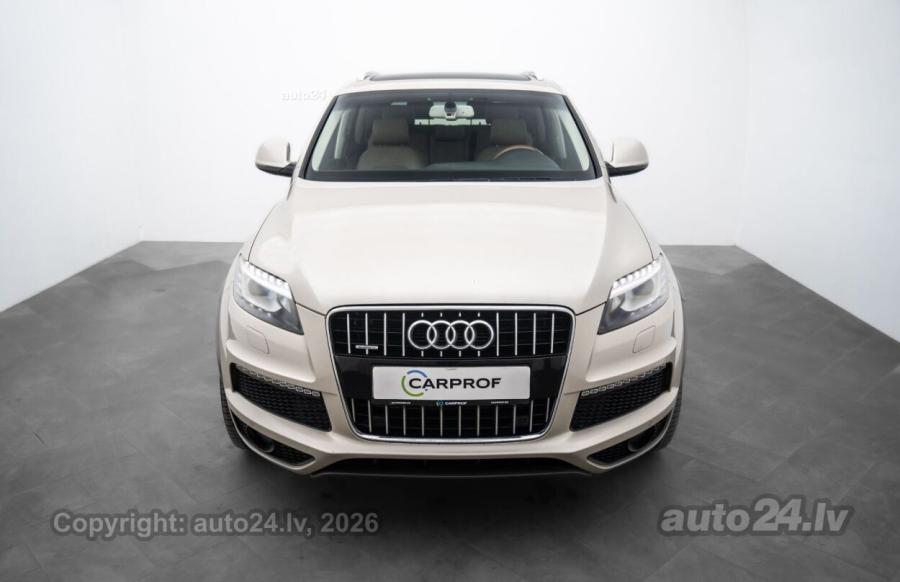 Beige Audi Q7 2012 in Tallinn, with an engine capacity of 3.00 L and mileage of 280 thousand km for 12899 €, photo 2 on AUTOMOTO.COM.LV