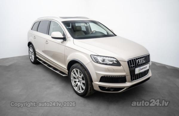 Beige Audi Q7 2012 in Tallinn, with an engine capacity of 3.00 L and mileage of 280 thousand km for 12899 €, photo 3 on AUTOMOTO.COM.LV
